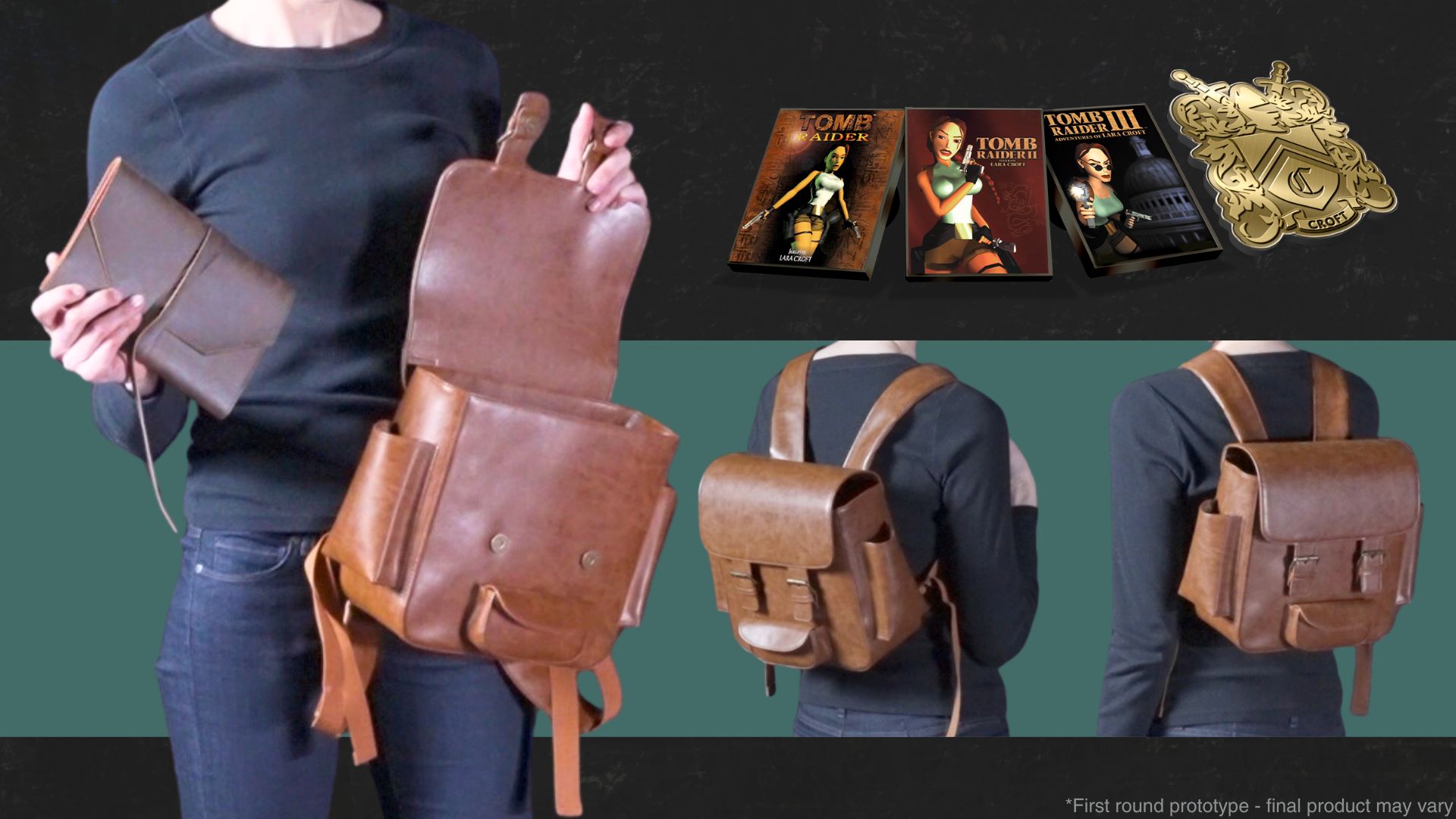 Lara's Backpack & Journal, Tomb Raider Collector's Bundle, Collectibles ...