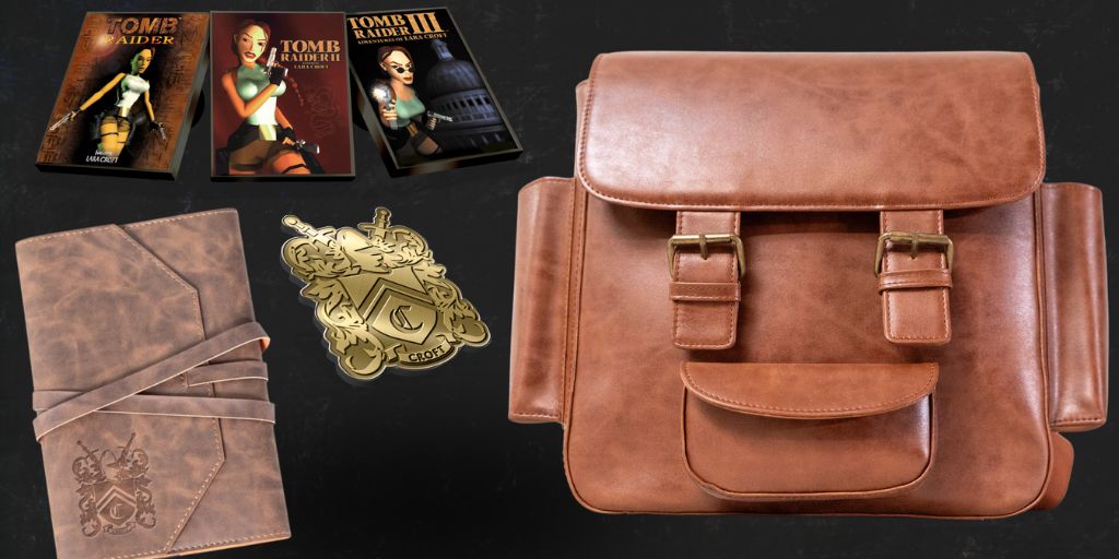 Lara's Backpack & Journal, Tomb Raider Collector's Bundle, Collectibles ...